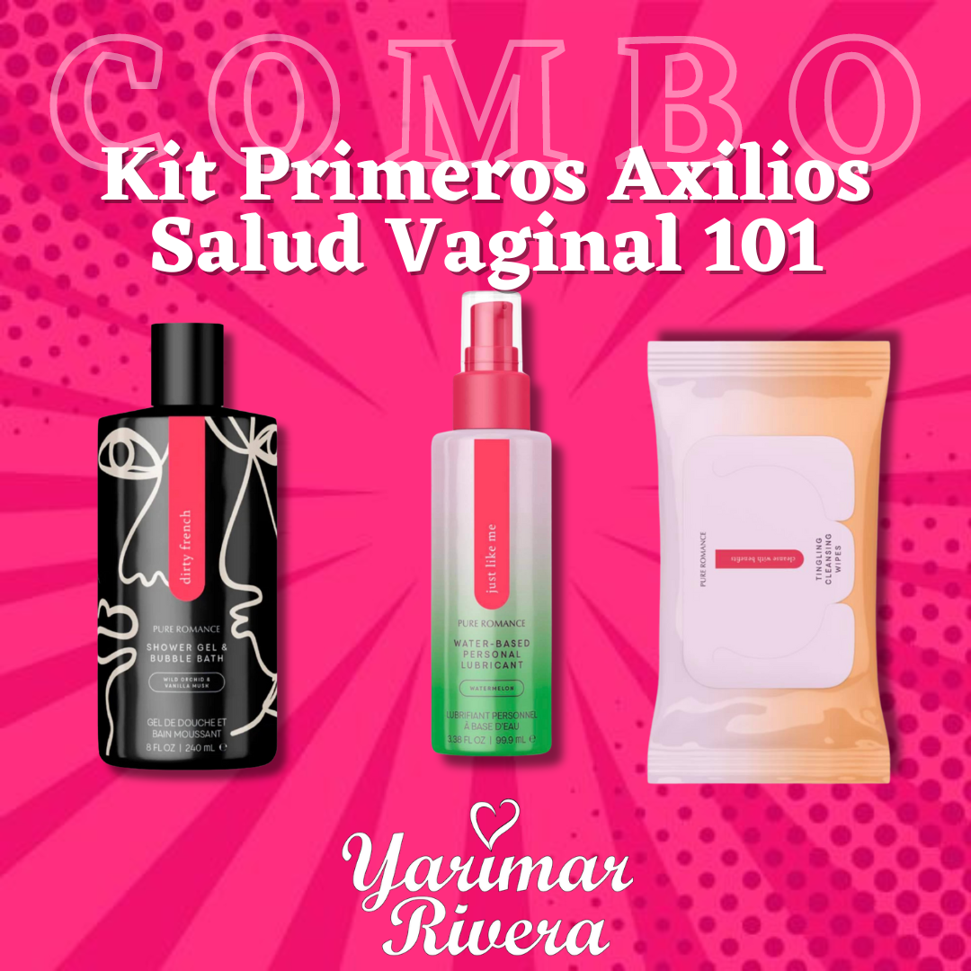 Kit Primeros Auxilios SALUD VAGINAL 101 – Yarimar Rivera